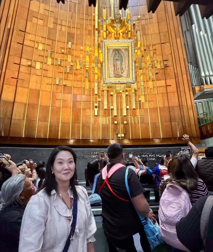 Keiko Fujimori visita la Basílica de Guadalupe en México - Diario La Selva